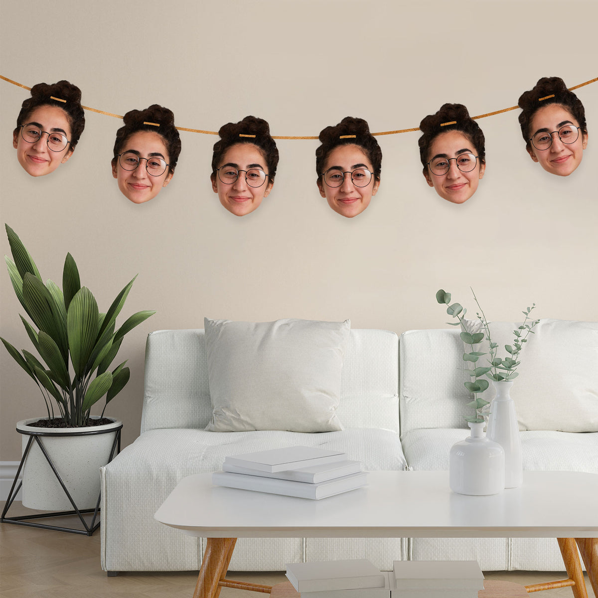 Personalised Bunting - Custom Photo & Face Banners ...
